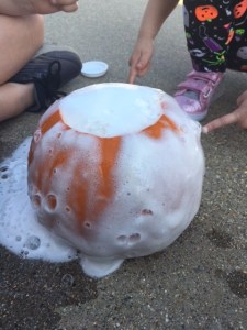 Pumpkin Volcano Science Experiment Hillary S Teaching Adventures
