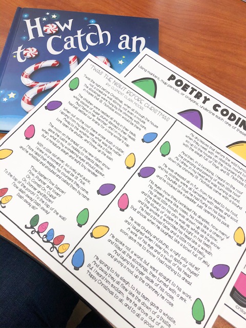 Poetry Coding for Christmas - Hillary's Teaching Adventures